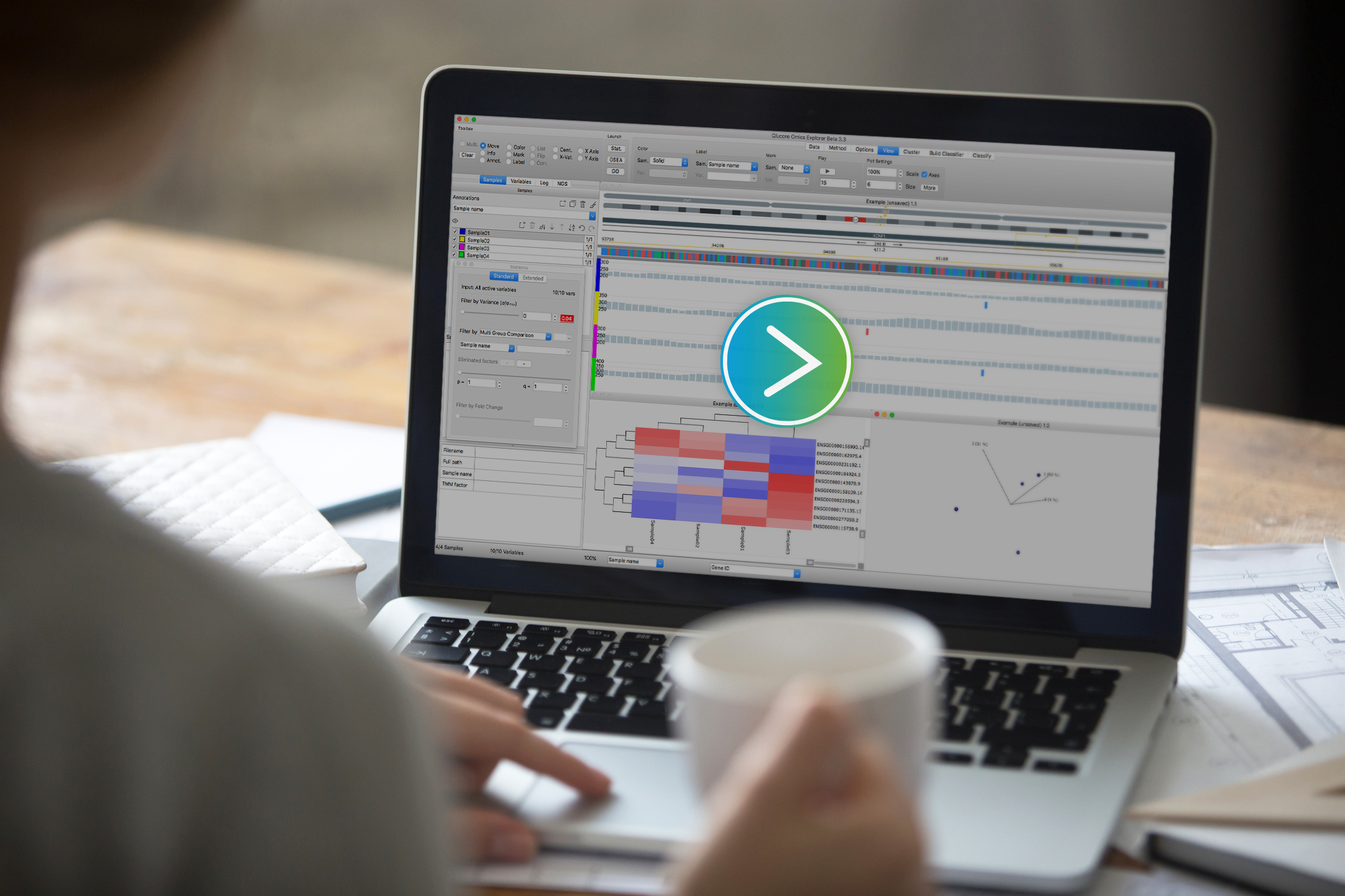 Bildbank (gömd) | Qlucore